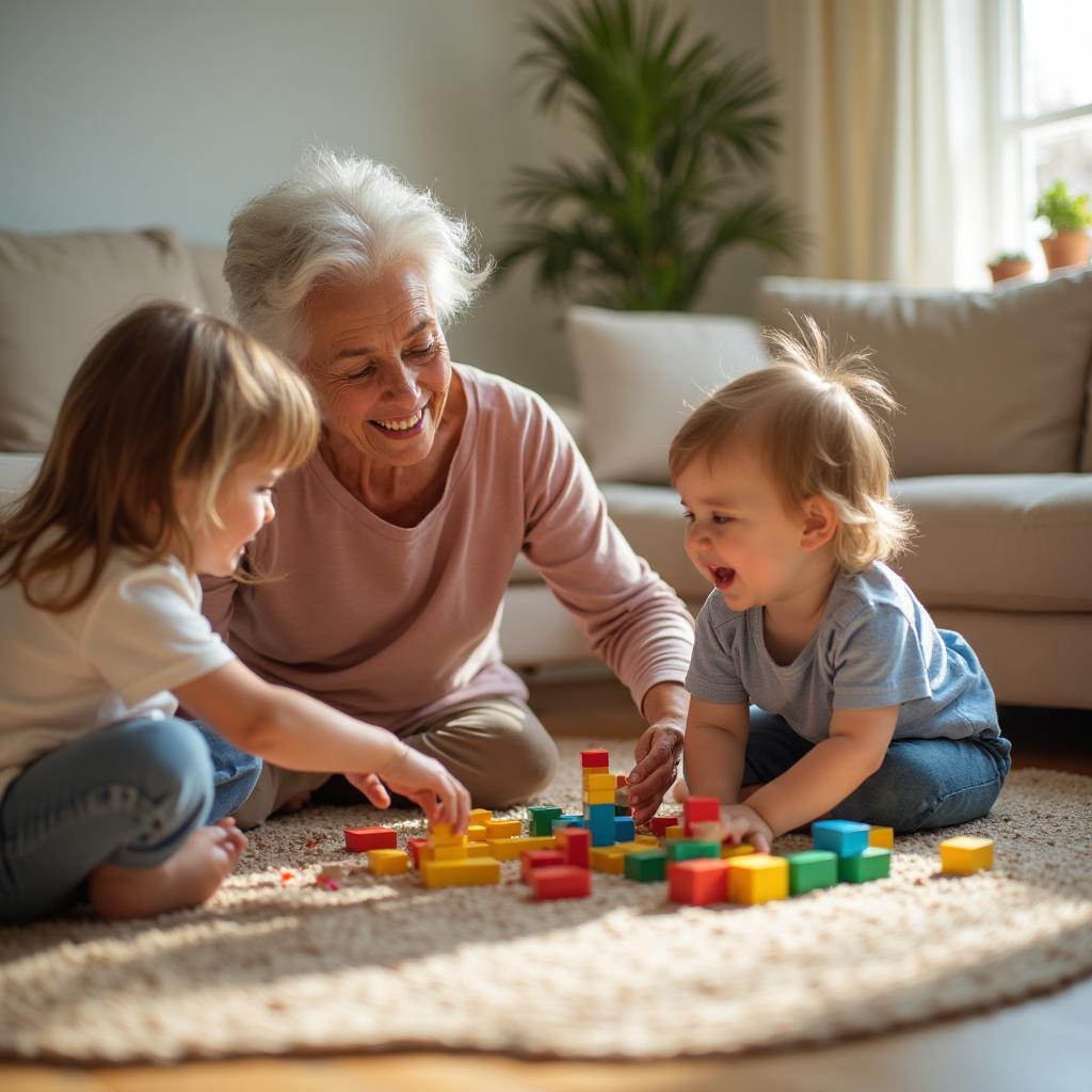 grandma-playing-grandkids | QE Strong