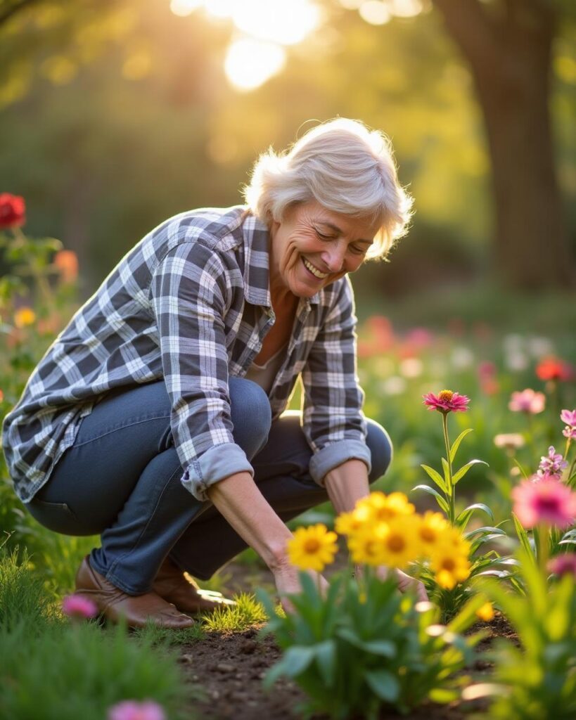 woman-gardening | QE Strong